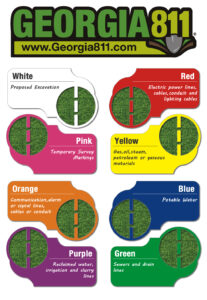 APWA Color Codes - Georgia 811